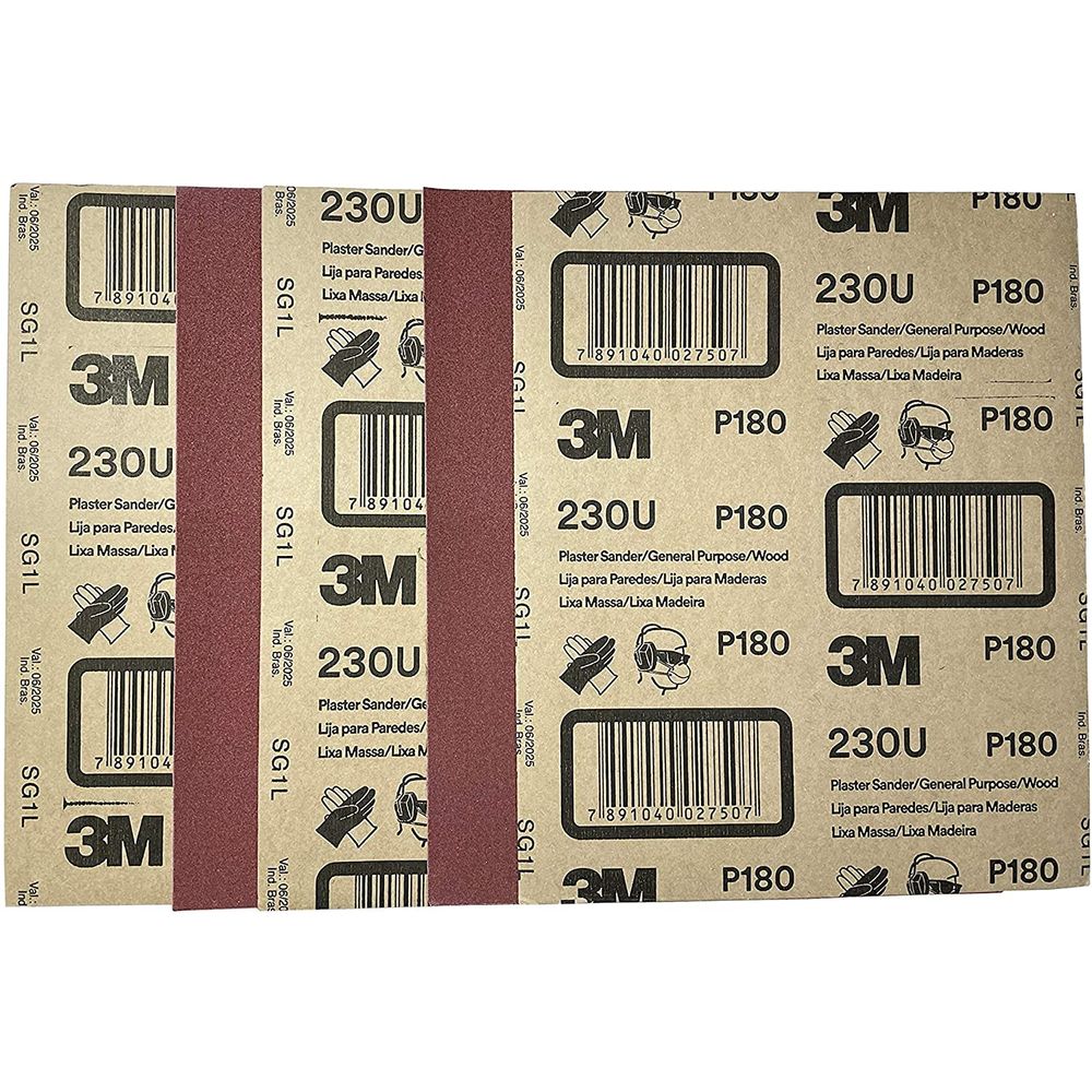 Lixa Massa/madeira P180 - 3m - Engecopi